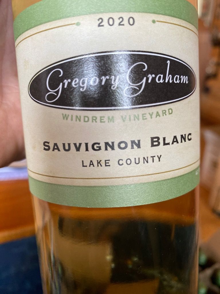 2021 Gregory Graham Sauvignon Blanc Windrem Vineyard, USA, California ...