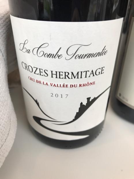 2017 Cellier Saint Jean Crozes-Hermitage La Combe Tourmentée, France ...