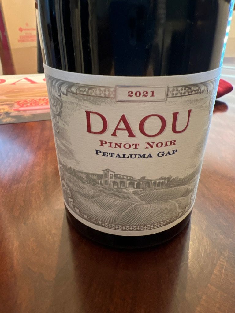 2021 Daou Vineyards Pinot Noir, USA, California, Sonoma County ...