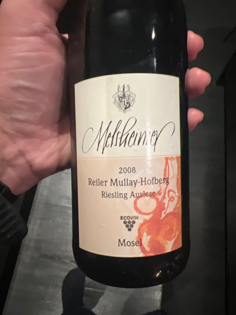 2003 Melsheimer Reiler Mullay-Hofberg Riesling Auslese, Germany, Mosel ...