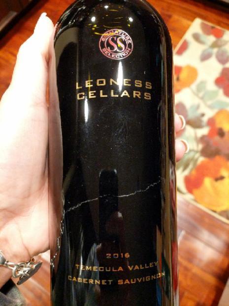 2016 Leoness Cellars Cabernet Sauvignon Signature Selection, USA ...