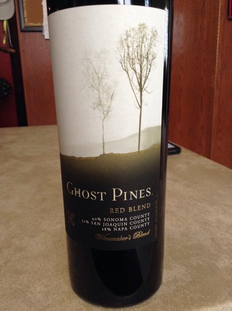 2010 Ghost Pines Winemaker's Blend, USA, California, North Coast ...