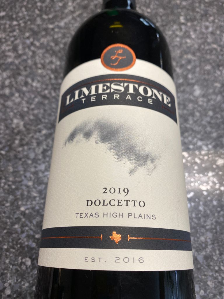 2019 Limestone Terrace Vineyard Dolcetto, USA, Texas, Texas High Plains ...