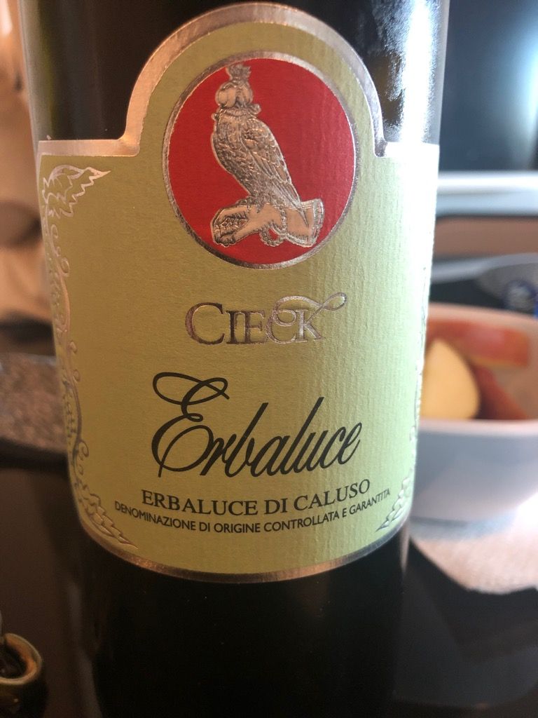 2017 Cieck Erbaluce di Caluso, Italy, Piedmont, Northern Piedmont ...