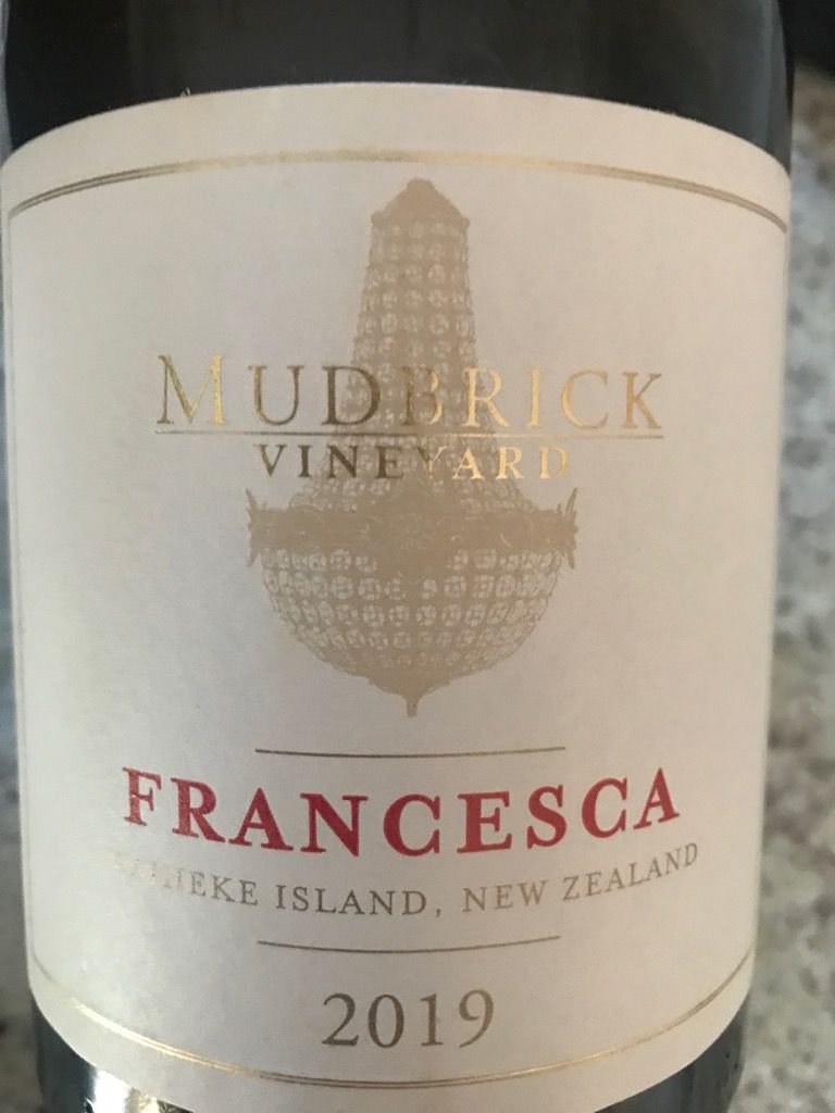 2024 Mudbrick Chardonnay Francesca, New Zealand, North Island, Auckland ...