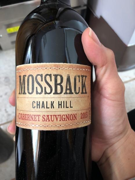 2015 Mossback Cabernet Sauvignon, USA, California, Sonoma County, Chalk ...