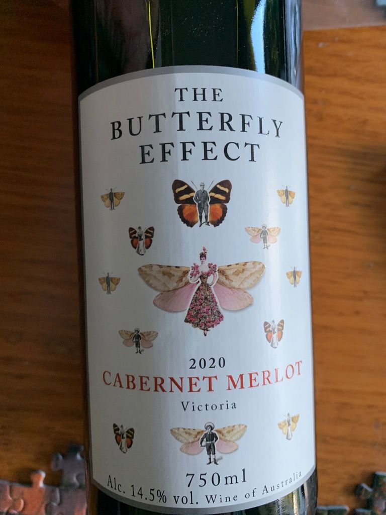 2020 Wine by Sam The Butterfly Effect Cabernet Merlot, Australia ...