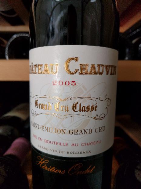 2010 Château Chauvin, France, Bordeaux, Libournais, St. Émilion Grand Cru - CellarTracker