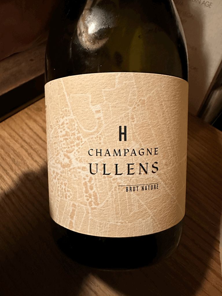 2020 Domaine de Marzilly Champagne Ullens -H- Brut Nature Hermonville ...