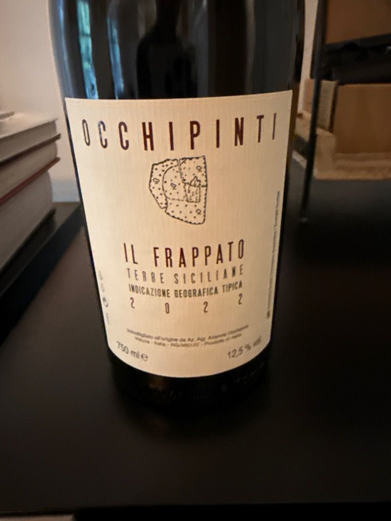 2022 Arianna Occhipinti Il Frappato, Italy, Sicily, Terre Siciliane ...