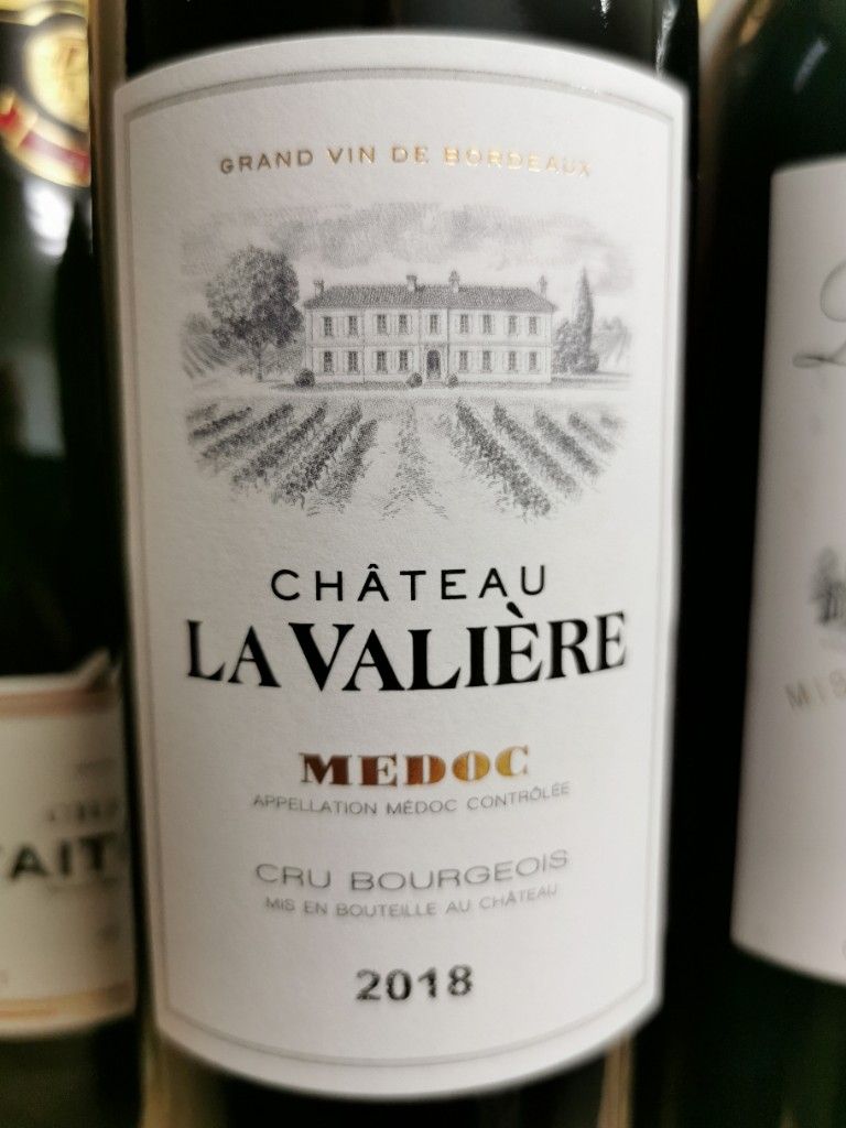 2018 Château la Valière, France, Bordeaux, Médoc - CellarTracker