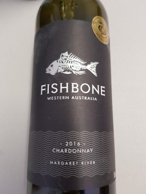 2017 Fishbone Chardonnay Black Label, Australia, Western Australia ...