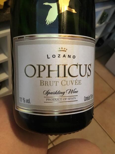 NV Juan Ramon Lozano Ophicus Brut Cuvée, Spain, Castilla-La Mancha, La ...