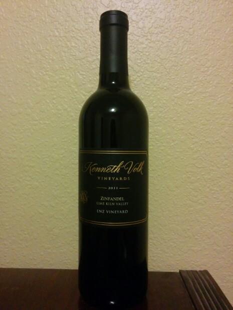 2010 Kenneth Volk Zinfandel Enz Vineyard, USA, California, Central ...