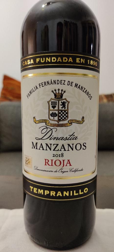 2018 Dinastía Manzanos Tempranillo Rioja, Spain, La Rioja, Rioja ...