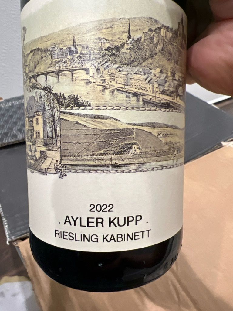 2022 Vols Ayler Kupp Riesling Kabinett, Germany, Mosel Saar Ruwer - CellarTracker