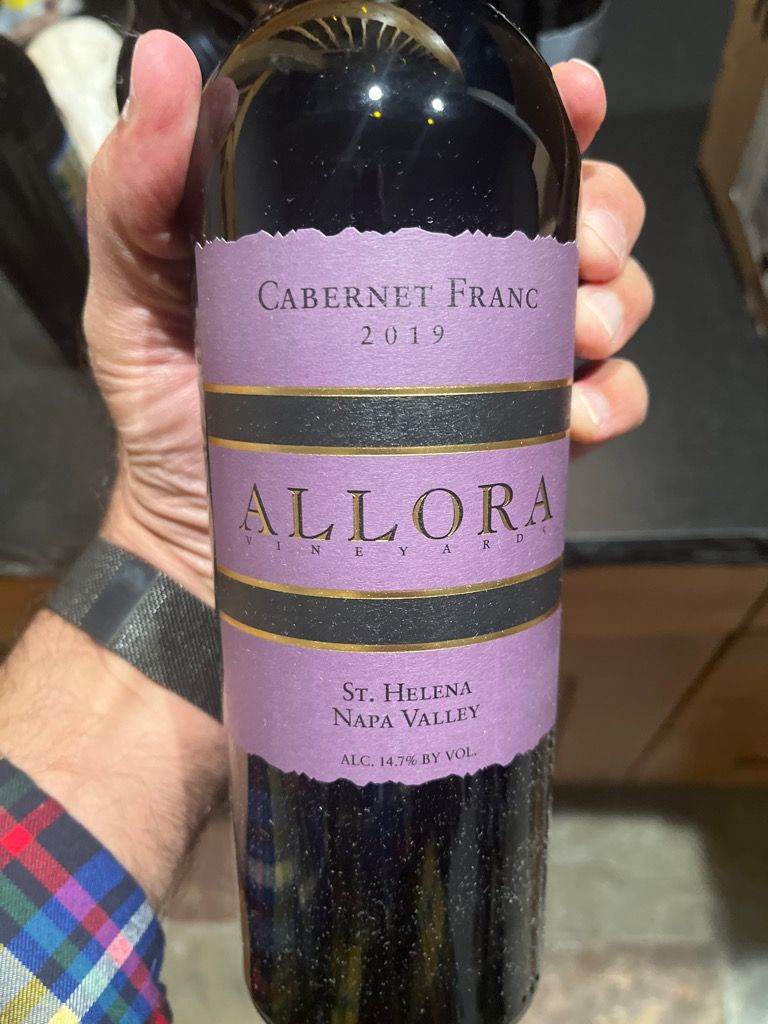 2021 Allora Vineyards Cabernet Franc, USA, California, Napa Valley, St ...