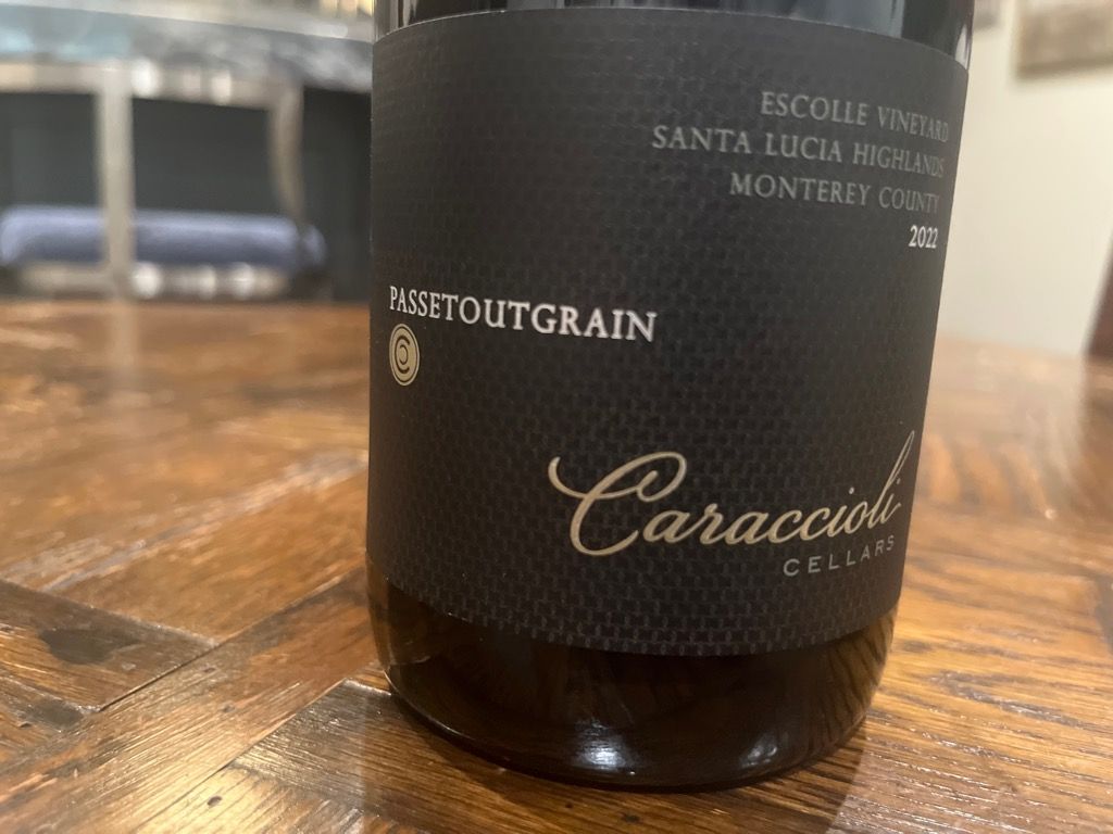 2021 Caraccioli Cellars Passetoutgrains Escolle Vineyard, USA ...