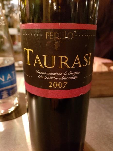 2007 Perillo Taurasi, Italy, Campania, Taurasi DOCG - CellarTracker