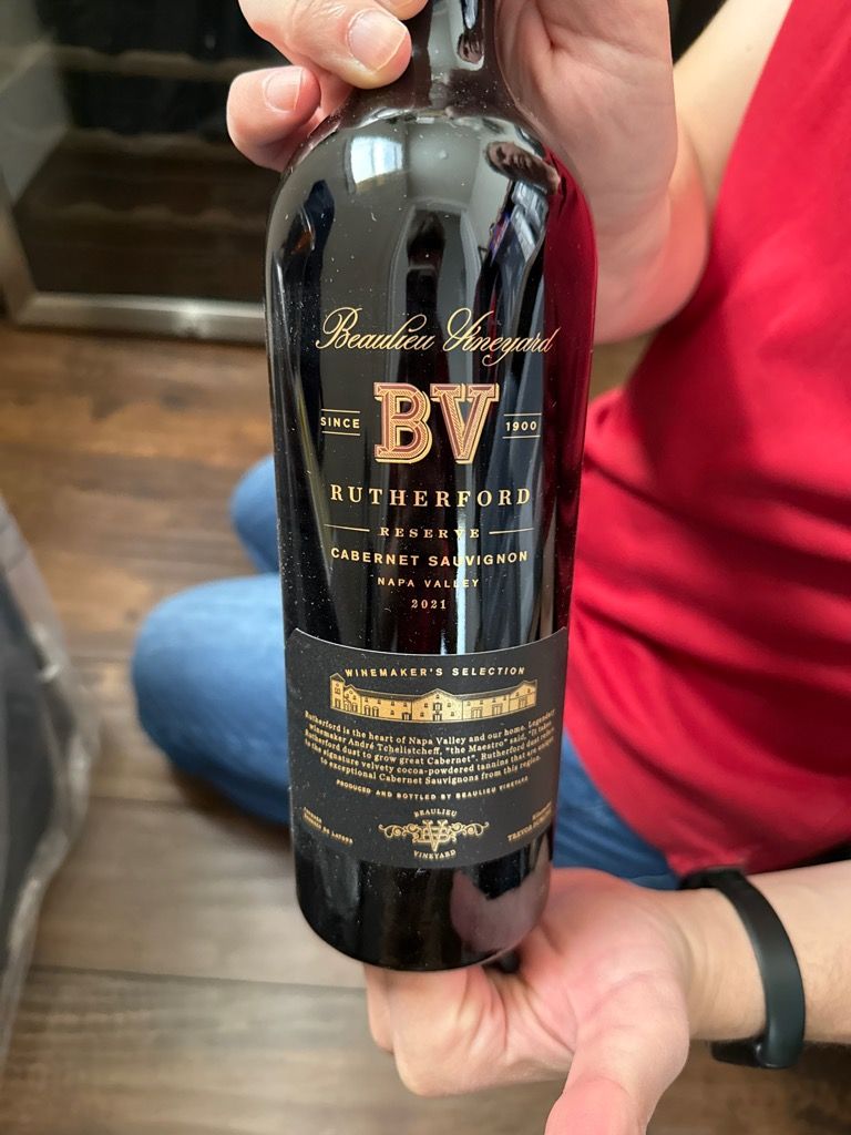 2021 Beaulieu Vineyard Cabernet Sauvignon Reserve Winemaker's Selection ...