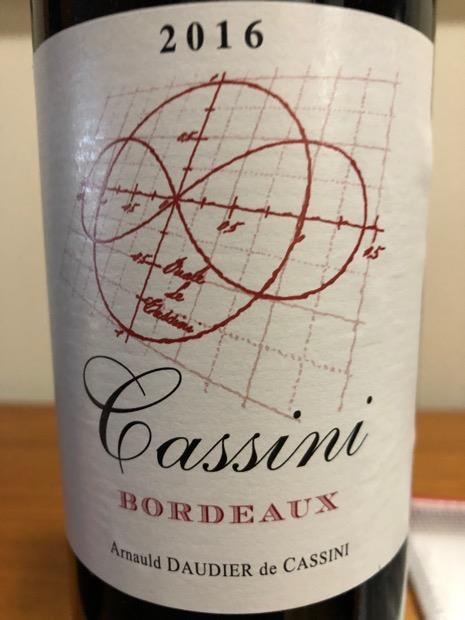 2016 Cassini Bordeaux, France, Bordeaux - CellarTracker