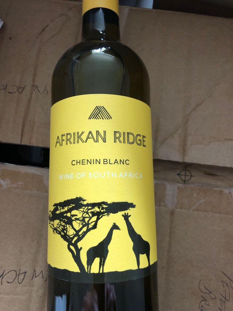 2021 Afrikan Ridge Chenin Blanc, South Africa, Coastal Region ...