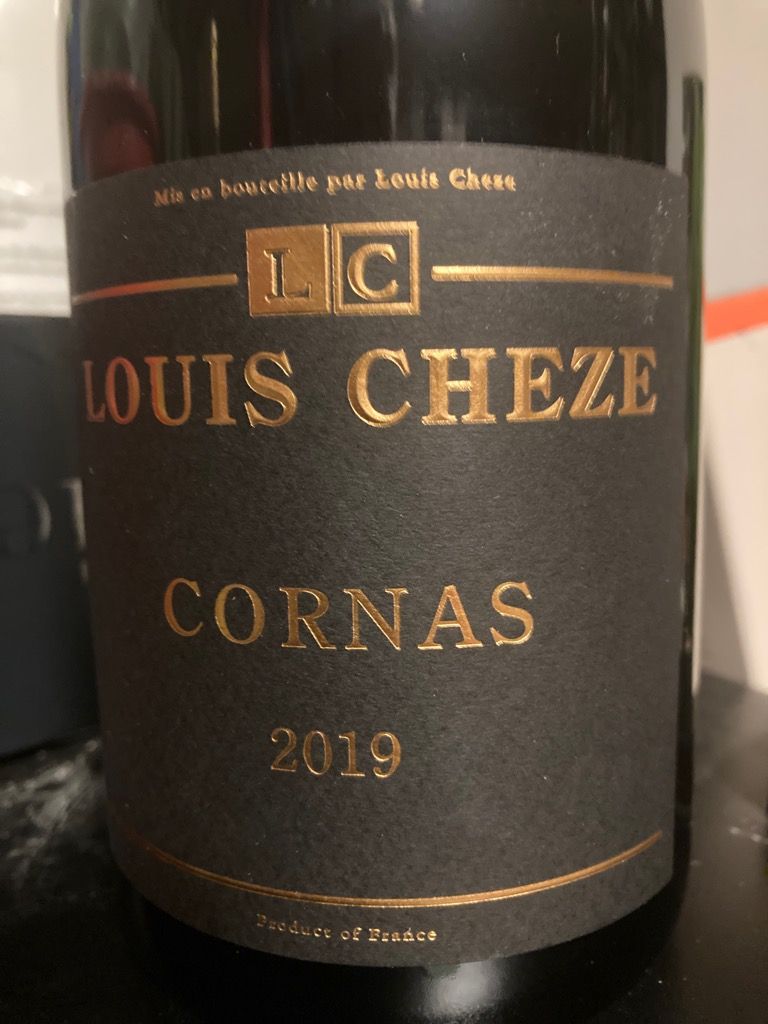 2019 Domaine Louis Cheze Cornas, France, Rhône, Northern Rhône, Cornas ...
