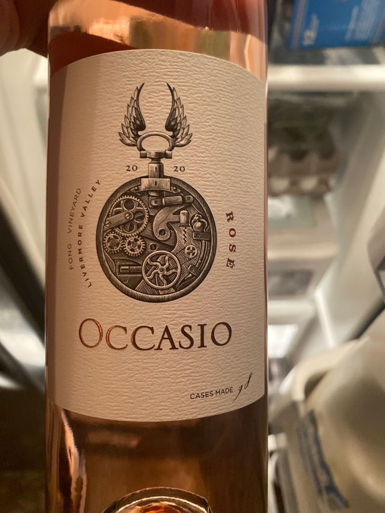 2022 Occasio Grenache Rosé Fong, USA, California, San Francisco Bay ...