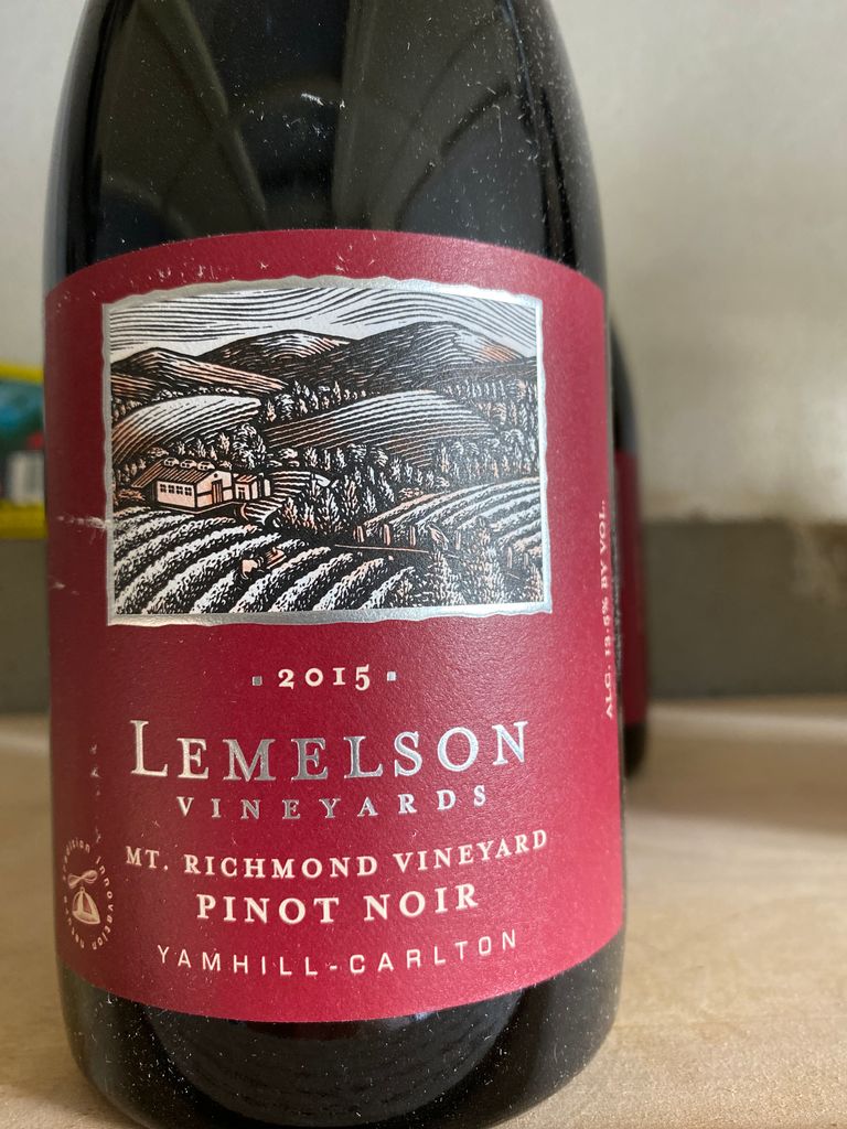 2014 Lemelson Vineyards Pinot Noir Mt. Richmond, USA, Oregon ...