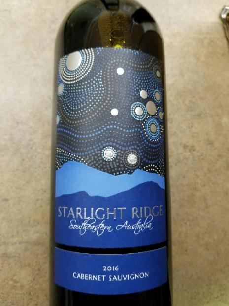2016 Starlight Ridge Cabernet Sauvignon South Eastern, Australia, South ...