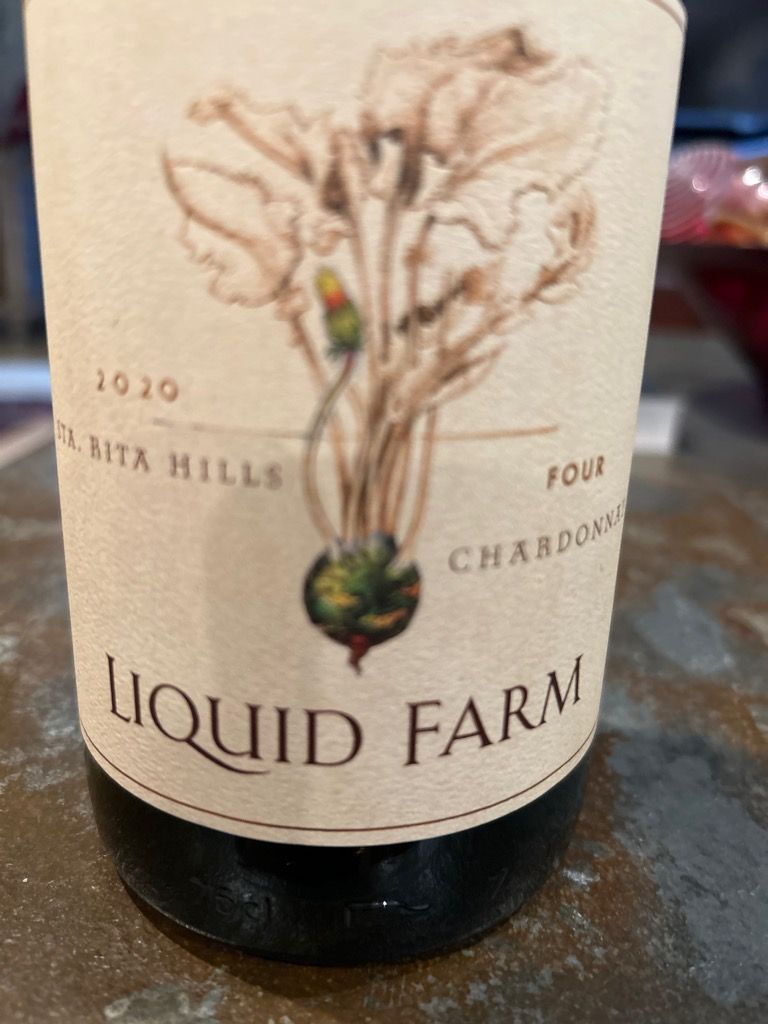 2020 Liquid Farm Chardonnay Four, USA, California, Central Coast, Sta ...