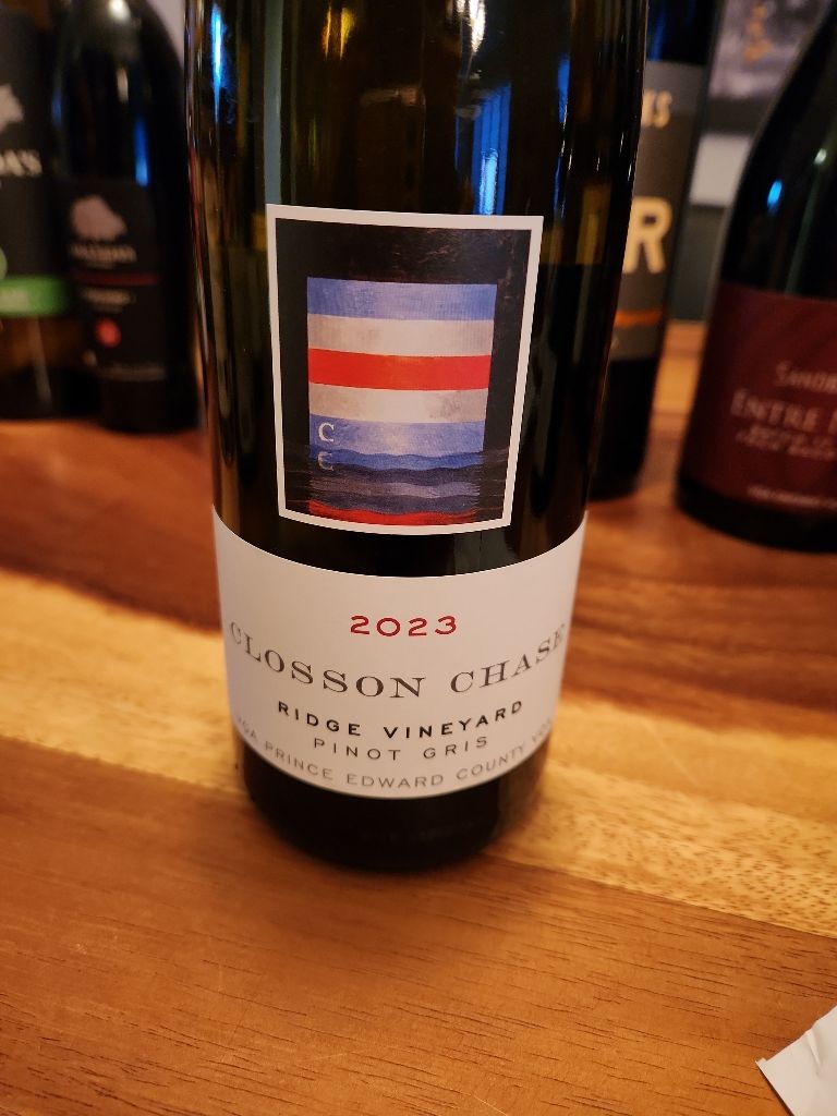 2023 Closson Chase Pinot Gris Ridge Vineyard, Canada, Ontario, Prince ...