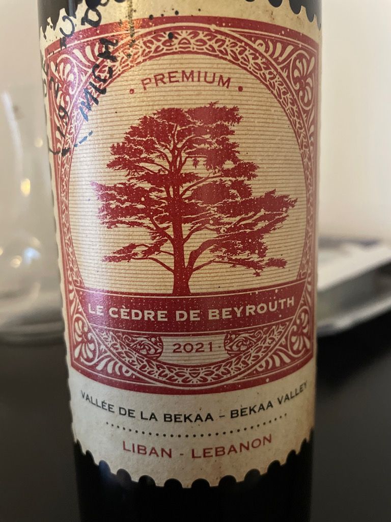 2021 Château Kefraya Le Cèdre de Beyrouth Premium, Lebanon, Bekaa ...