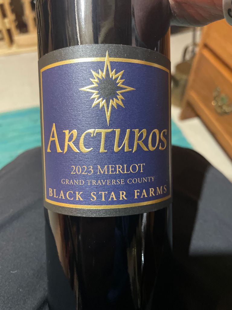 2023 Black Star Farms Merlot Arcturos, USA, Michigan, Leelanau ...