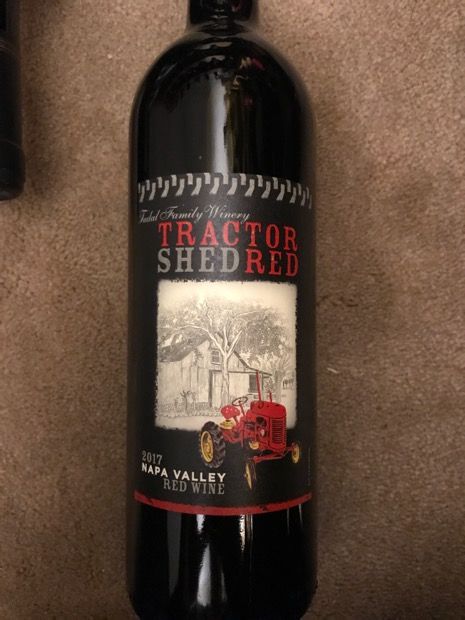 2017 Tudal Family Winery Tractor Shed Red, USA, California - CellarTracker