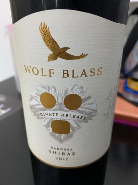 2017 Wolf Blass Shiraz Private Release, Australia, South Australia, Barossa, Barossa Valley ...