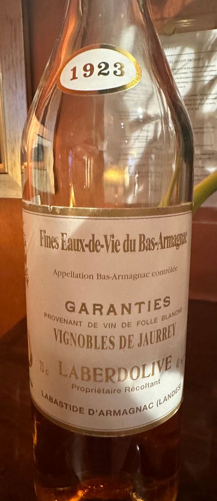 1911 Laberdolive Bas Armagnac Domaine de Jaurrey, France, Southwest ...