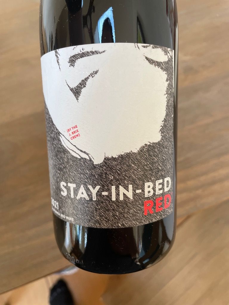 2021 J. Brix Stay-In-Bed Red (the hornswoggle), USA, California ...