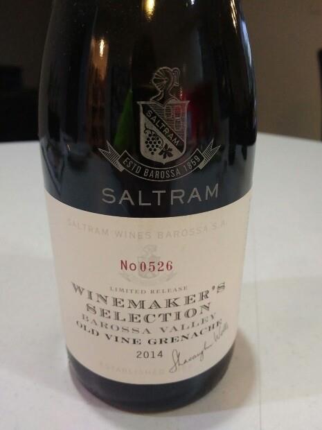 2016 Saltram Grenache Winemaker's Selection Old Vine, Australia, South ...