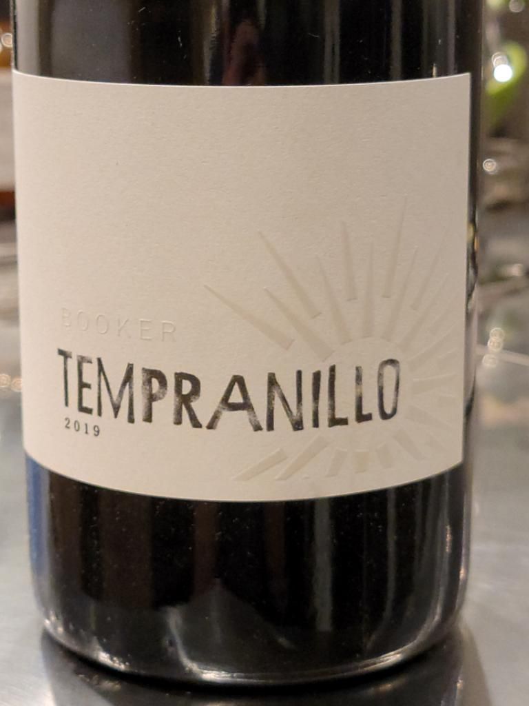 2019 Booker Vineyard Tempranillo, USA, California, Central Coast, Paso ...