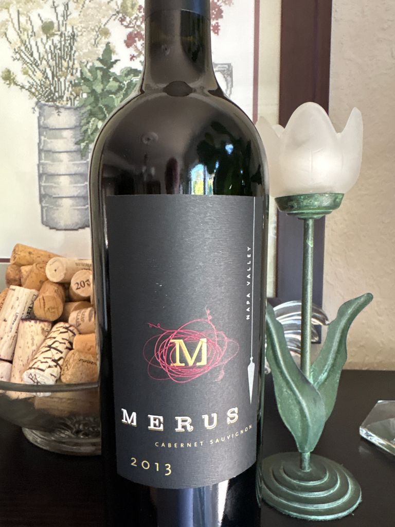 2013 Merus Cabernet Sauvignon, USA, California, Napa Valley - CellarTracker