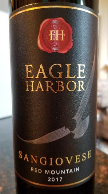2017 Eagle Harbor Sangiovese Kiona Vineyard, USA, Washington, Columbia ...
