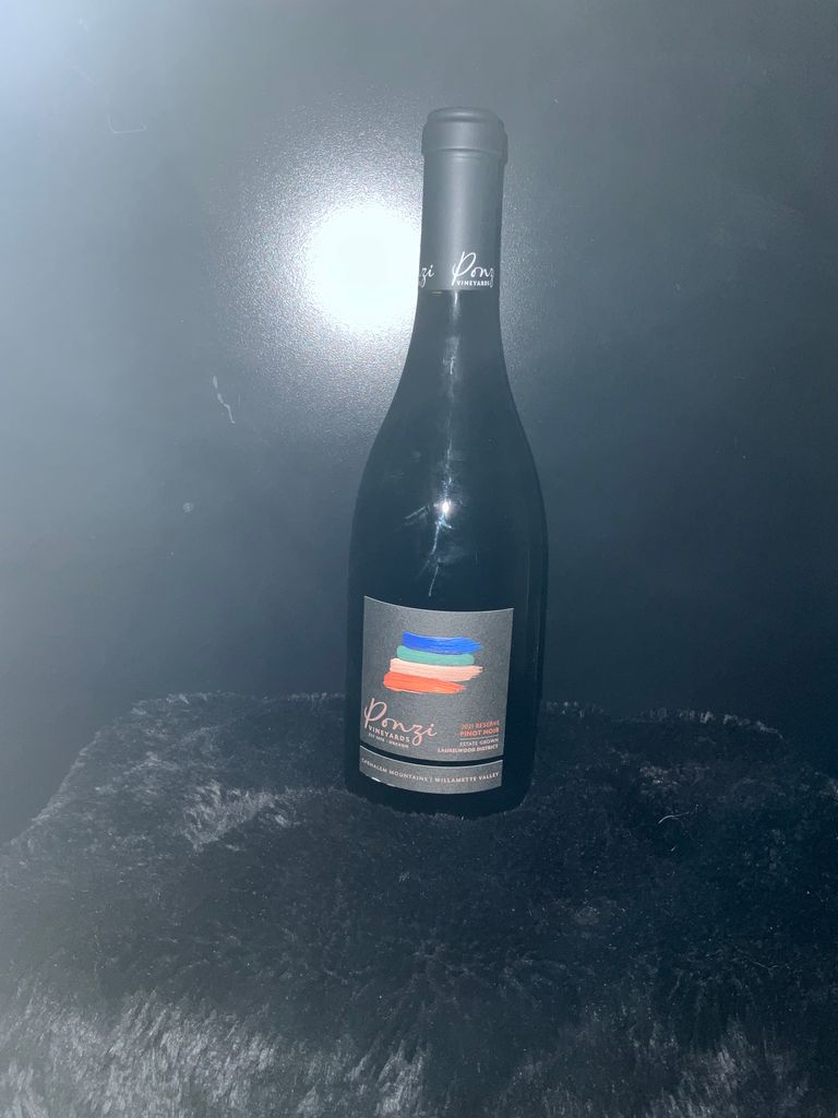 2021 Ponzi Vineyards Pinot Noir Reserve, USA, Oregon, Willamette Valley ...