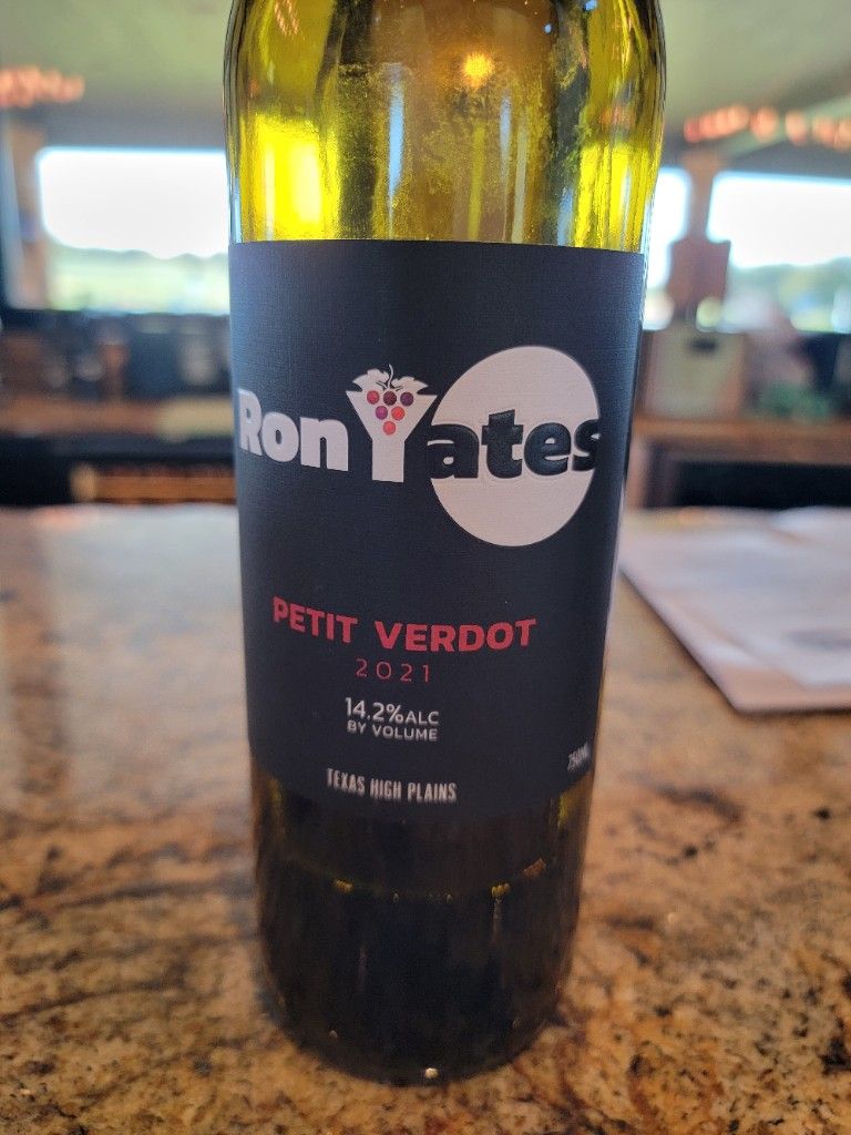 2021 Ron Yates Petit Verdot, USA, Texas, Texas Hill Country - CellarTracker