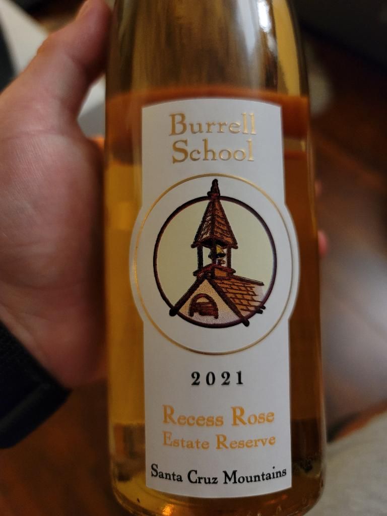 2023 Burrell School Recess Rosé, USA, California, Santa Cruz Mountains ...