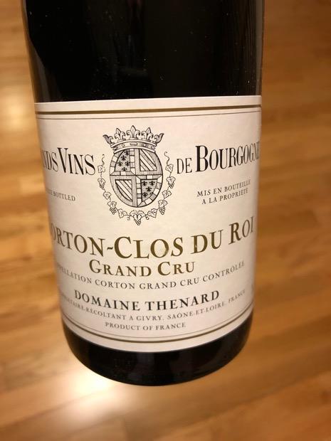 2013 Domaine Thenard Corton-Clos du Roi, France, Burgundy, Côte de ...