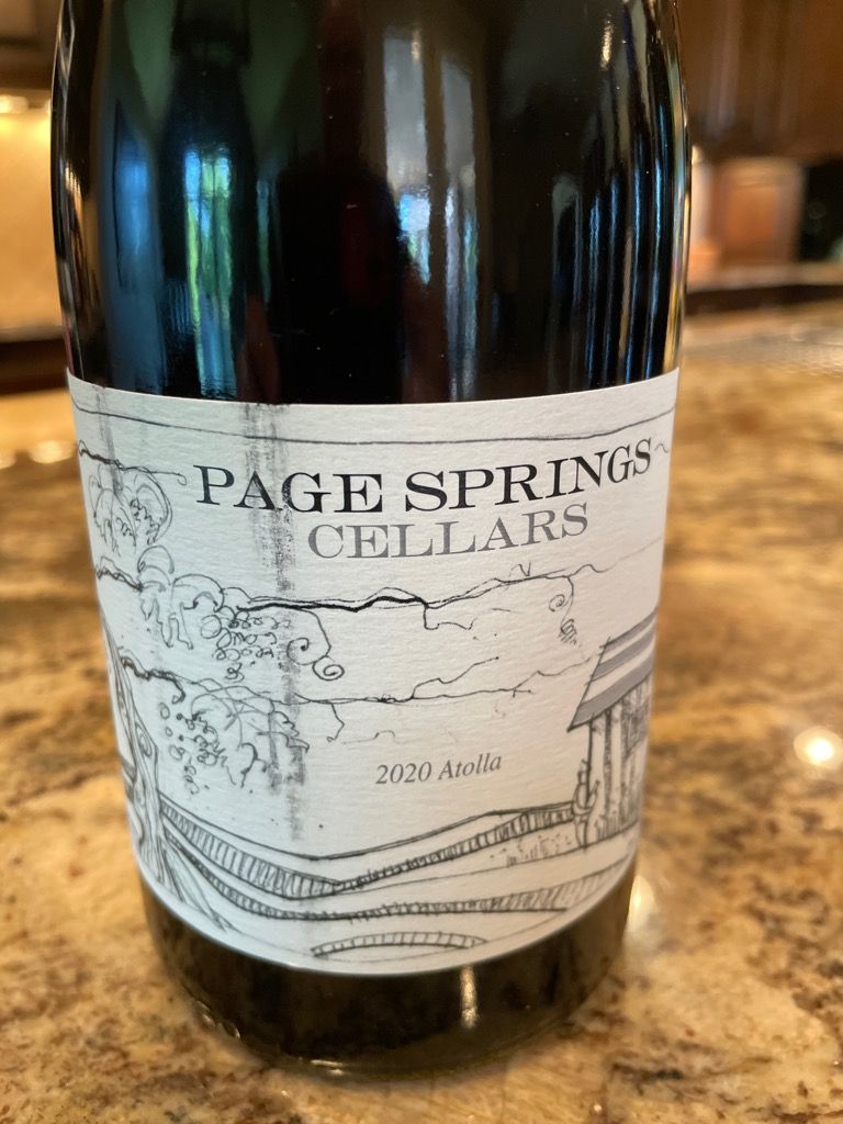 2021 Page Springs Cellars Atolla, USA, Arizona - CellarTracker