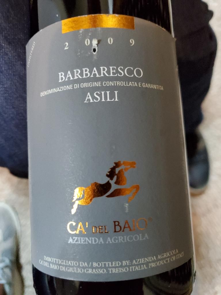 2009 Ca' del Baio Barbaresco Asili, Italy, Piedmont, Langhe, Barbaresco - CellarTracker