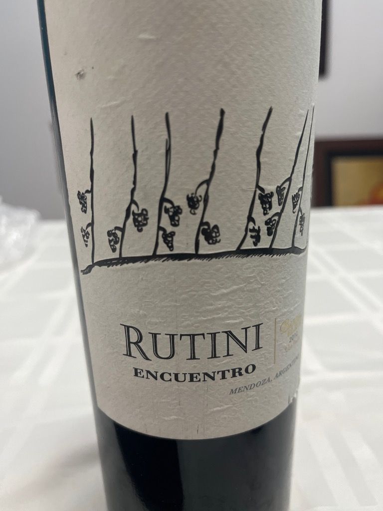 2013 Rutini Felipe Rutini Encuentro, Argentina, Mendoza, Valle de Uco ...
