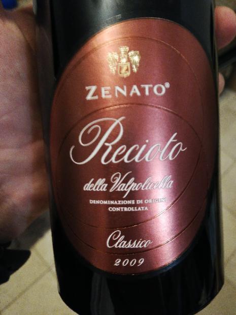 2009 Zenato Recioto della Valpolicella Classico, Italy, Veneto ...